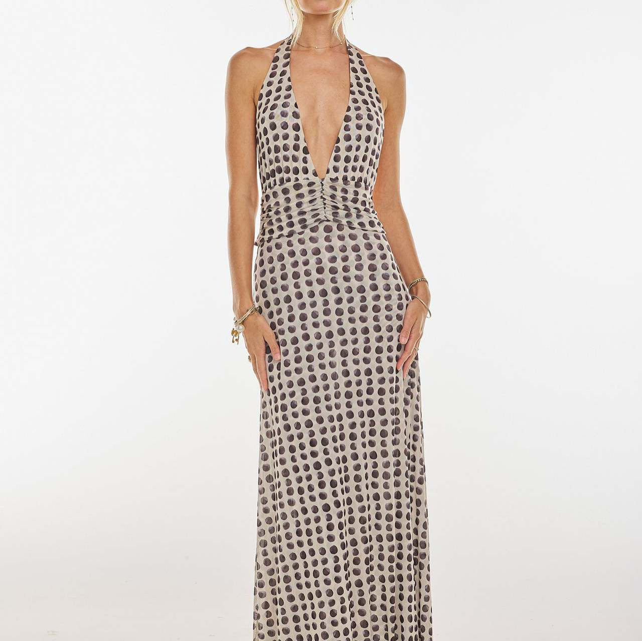 Veda Eclipse Halter Maxi – Véda Élégance
